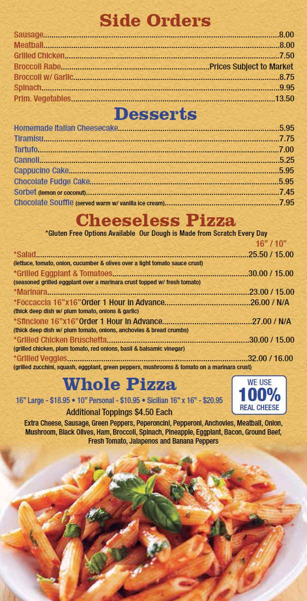 www.PezziPizza.com - Pezzi Pizza - Pizza Parlor Sea Cliff
