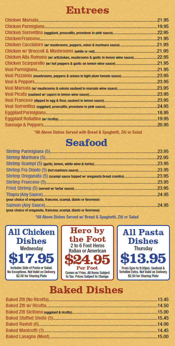 www.PezziPizza.com - Pezzi Pizza - Pizza Parlor Sea Cliff